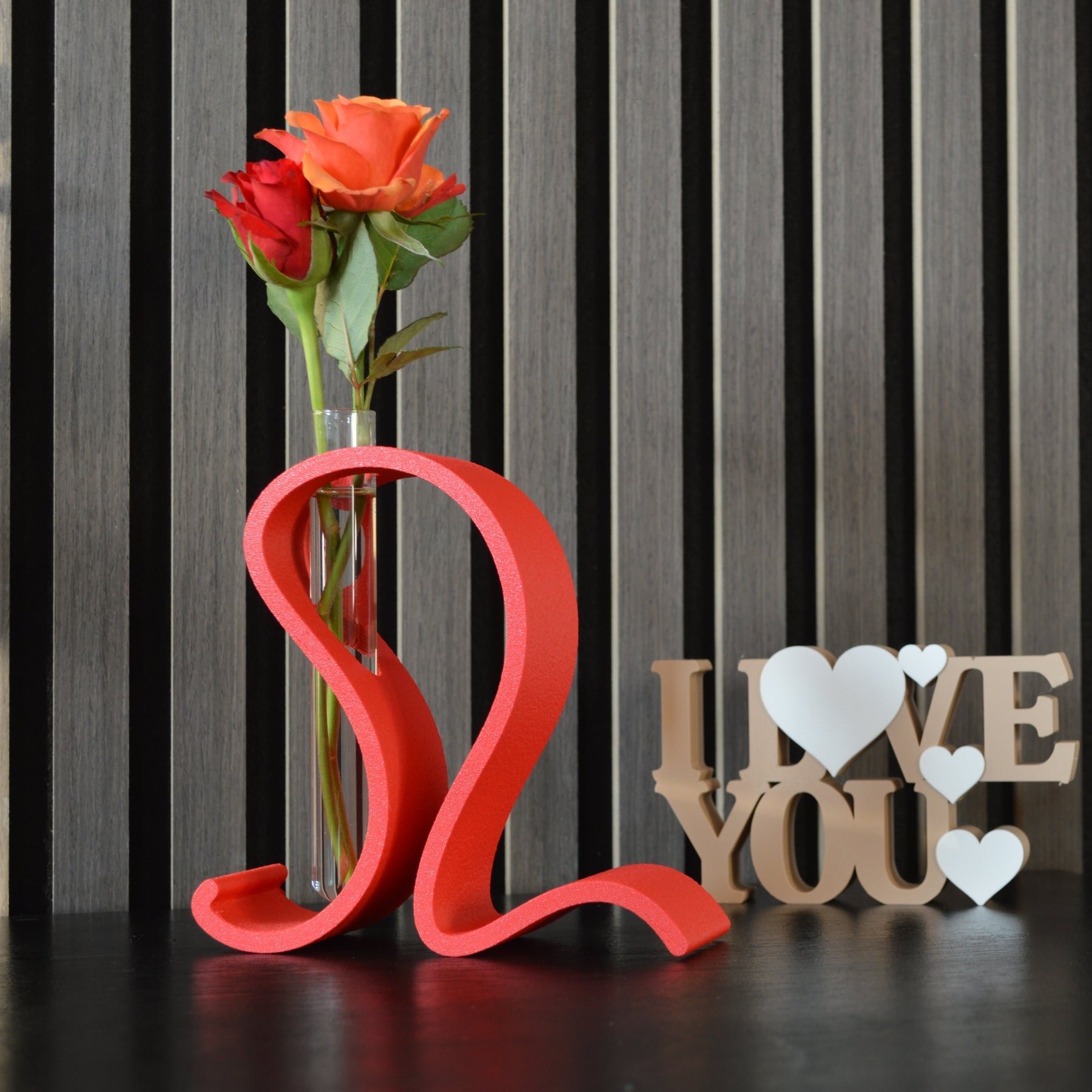 Delta Elegant Vase: Minimalistisk Bord- & Vægvase til Stiklinger – JM ...