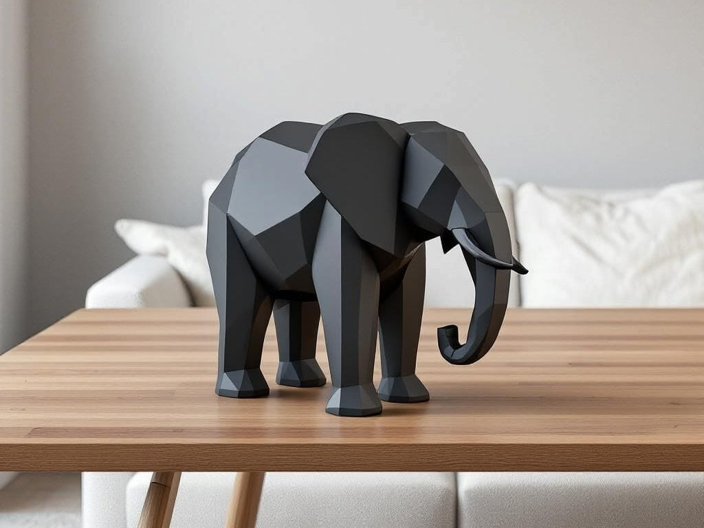 Delta Low-Poly Elefant – JM Dimensions